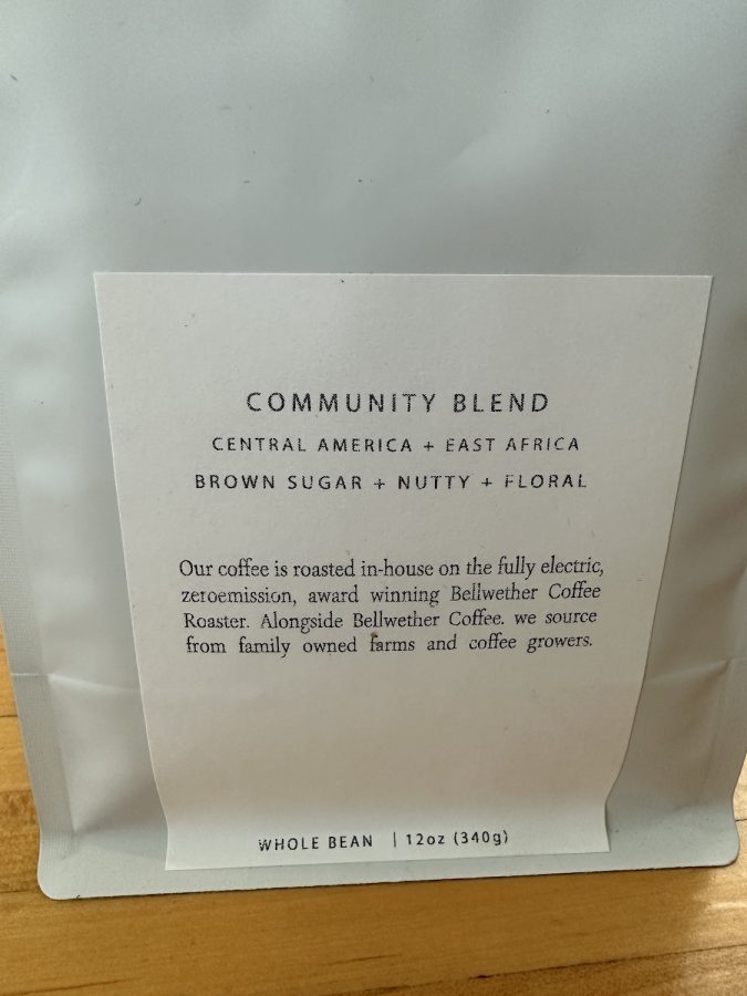 I tried coffee made with a Bellwether roasting machine