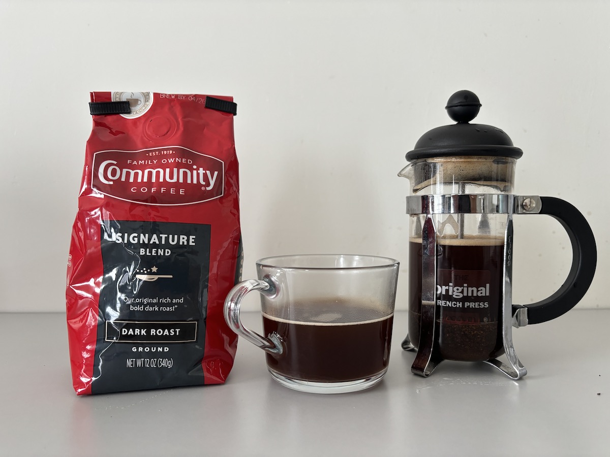 I Taste Tested Community Coffee Signature Blend Dark Roast, Photos