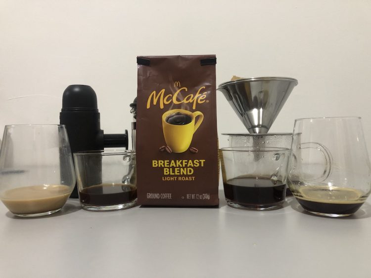 McDonald's McCafe Breakfast Blend Light Roast Bagged Ground Coffee: My ...