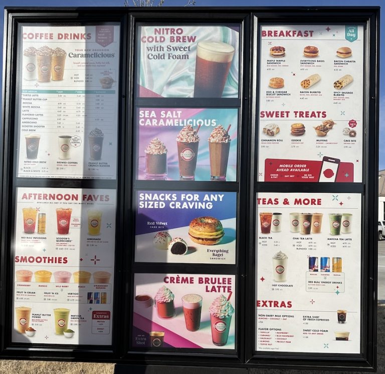 Scooter's Coffee Drive Through Review