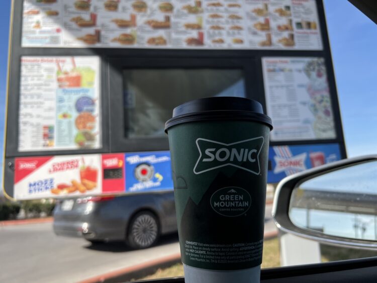 A Review of Sonic Hot Coffee (Green Mountain) 2022